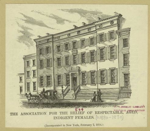 Association Residence for Respectable Aged Indigent Females | NYPAP